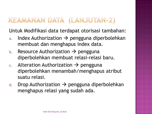 5 keamanan-database | PPT