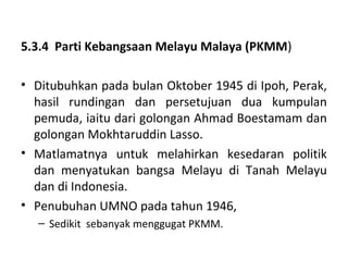 5 kemerdekaan tanah melayu | PPT