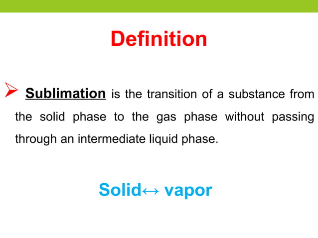 Technices for purification lab-Sublimation.pptx
