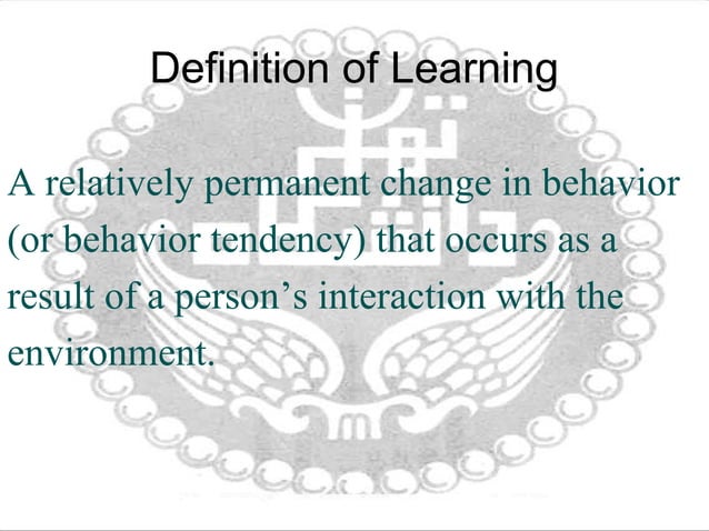 Learning& behavior-modification | PPT