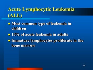 5-lecture leukemia presentation immunology | PPT