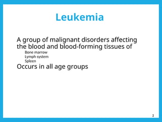 lecture leukemia 2 in children managemnt .ppt