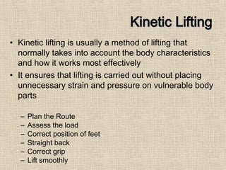 5-Lift Analysis in ergonomics focuses on evaluating the safety and ...