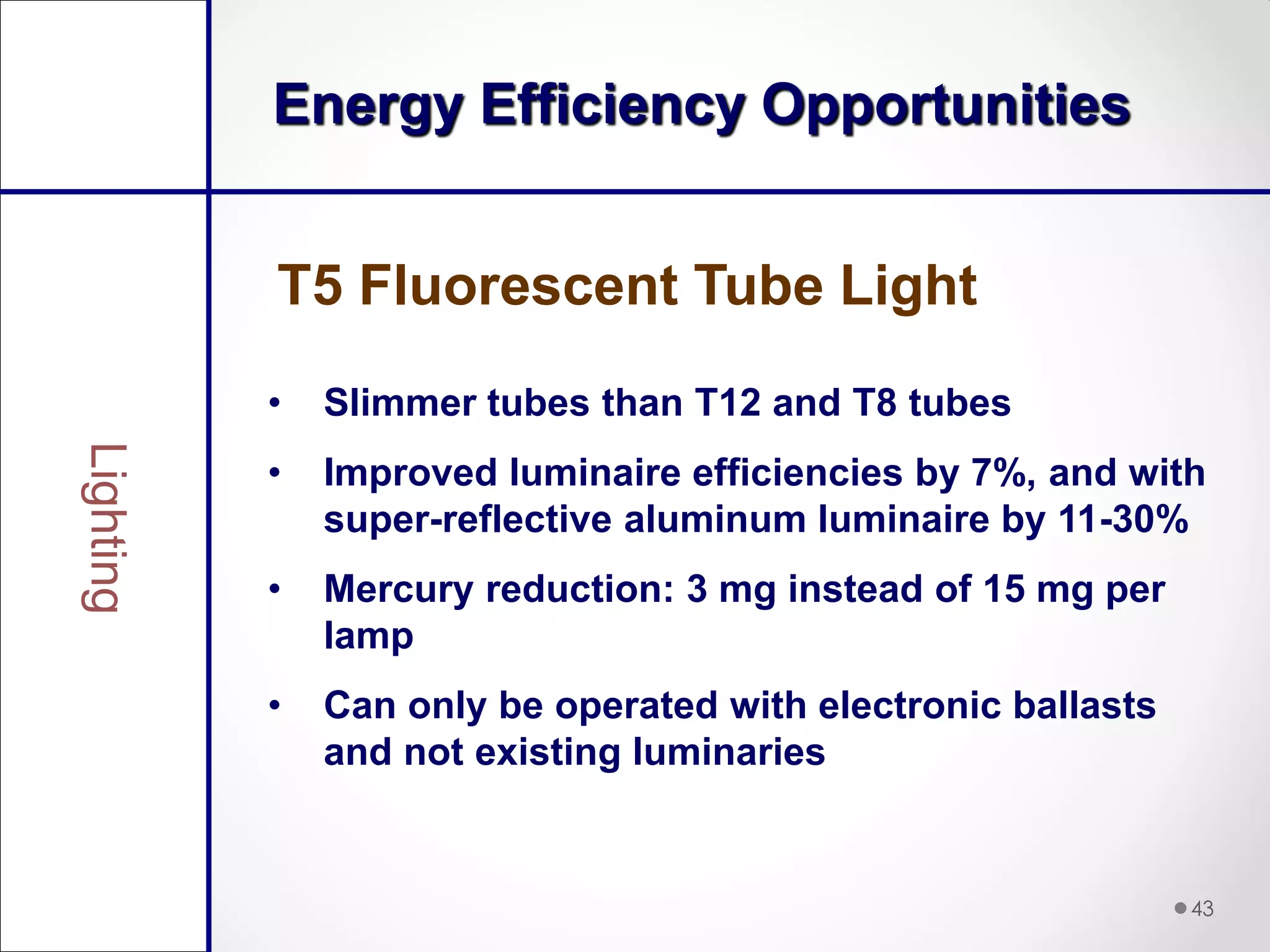 Lighting Efficiency Measures | PDF