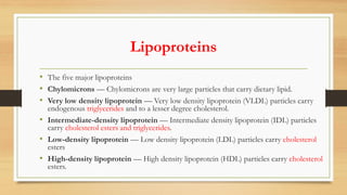 5- Lipoprotein metabolism and disorders Prof. Dr. Gül Nihal Özdemir.pdf