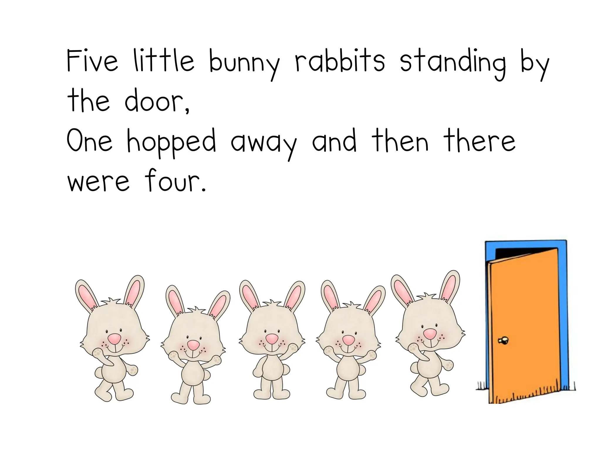 FIVE Little-Bunnies PDF. Para imprimir! | PDF