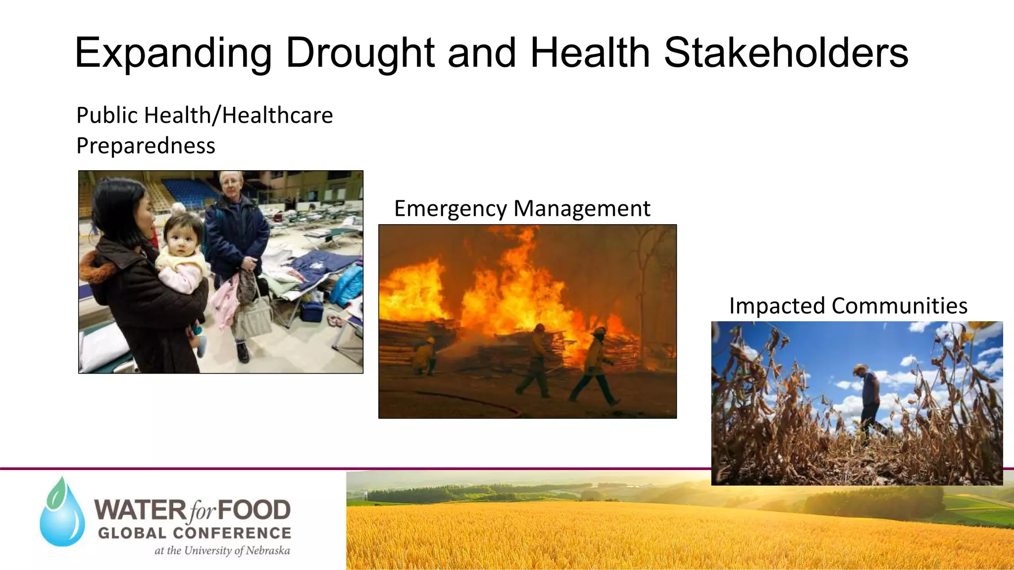 Drought and Health: Engaging Public Health and Other Stakeholders ...