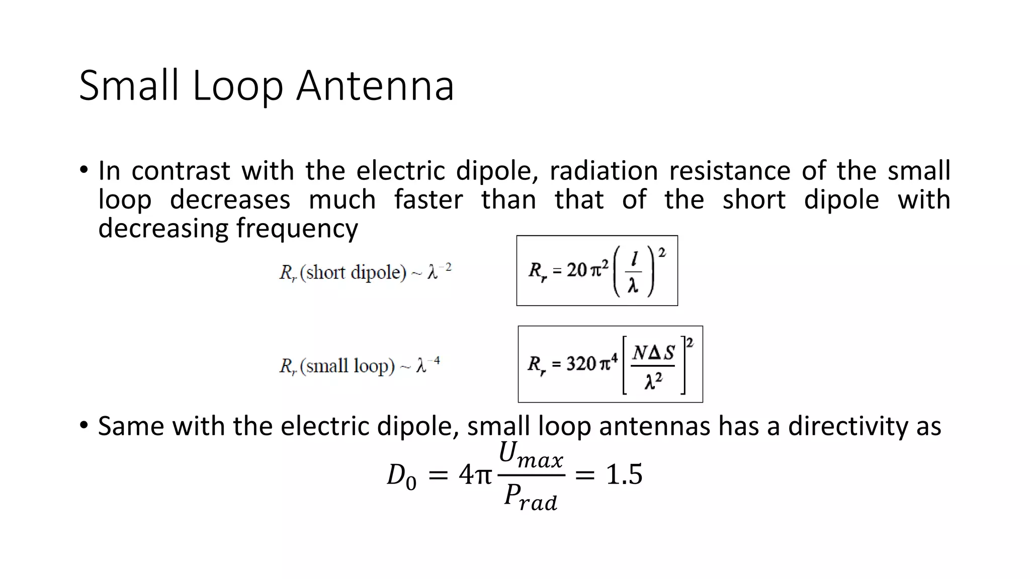 Loop Antennas | PPTX
