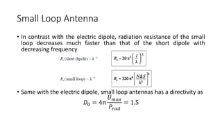 Loop Antennas | PPTX