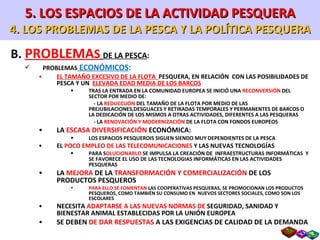 5 Los Espacios De La Actividad Pesquera | PPT