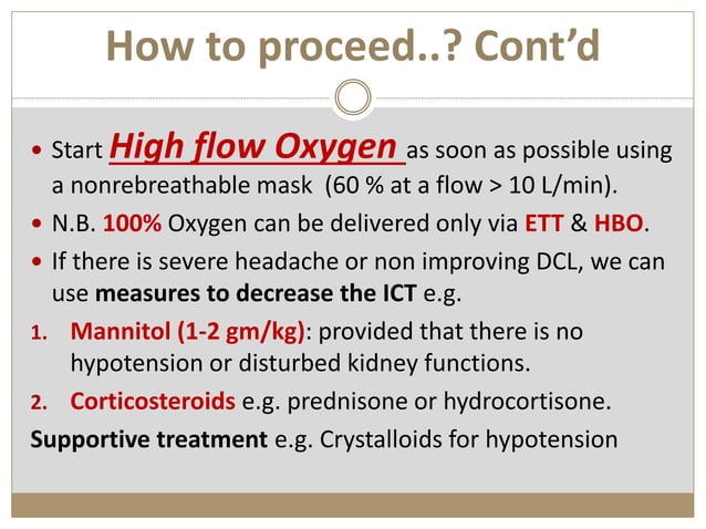 Management protocol of carbon Monoxide poisoning | PPTX