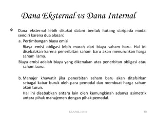 5. manajemen struktur modal | PPT