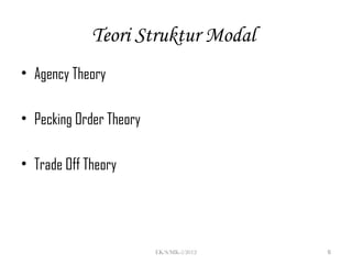5. manajemen struktur modal | PPT