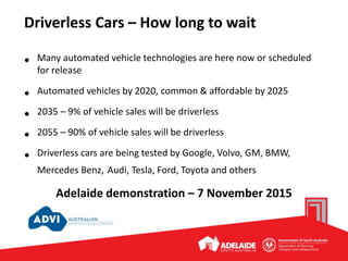 Driverless Cars | PPT