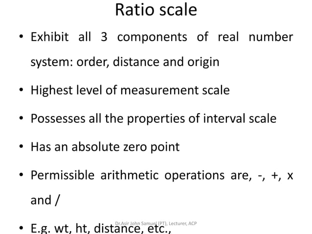 5.measurement | PPT