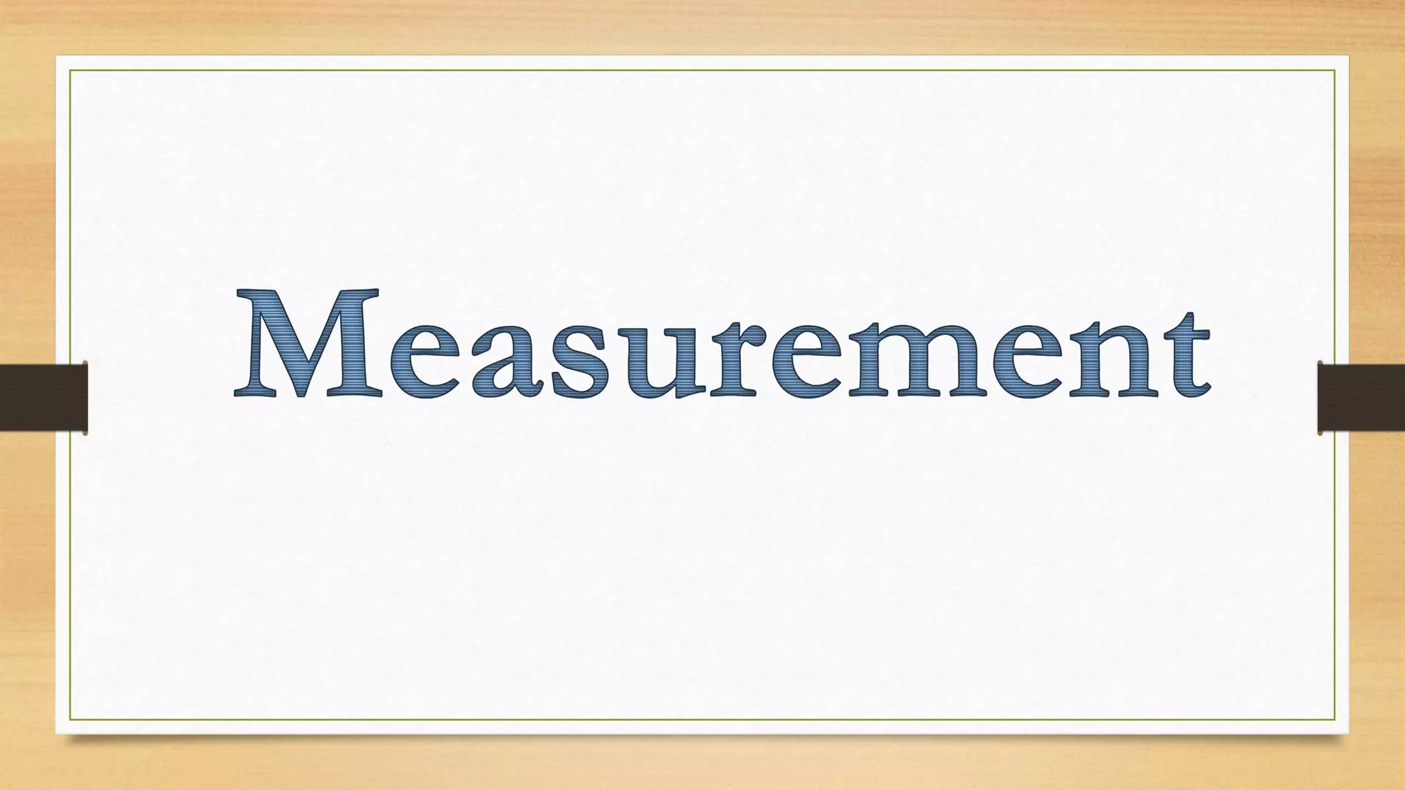 5 measurement-presentation | PPT