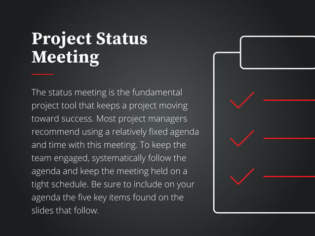 The 5 Types of Meetings Project Managers Need to Master - Slide Deck ...