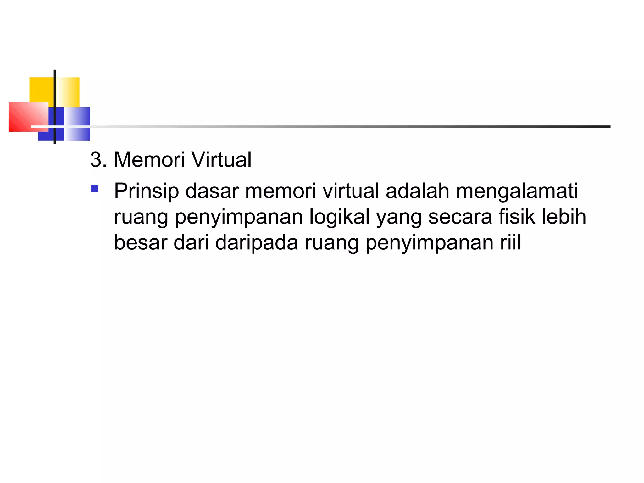 ARSITEKTUR SISTEM MEMORI | PPT