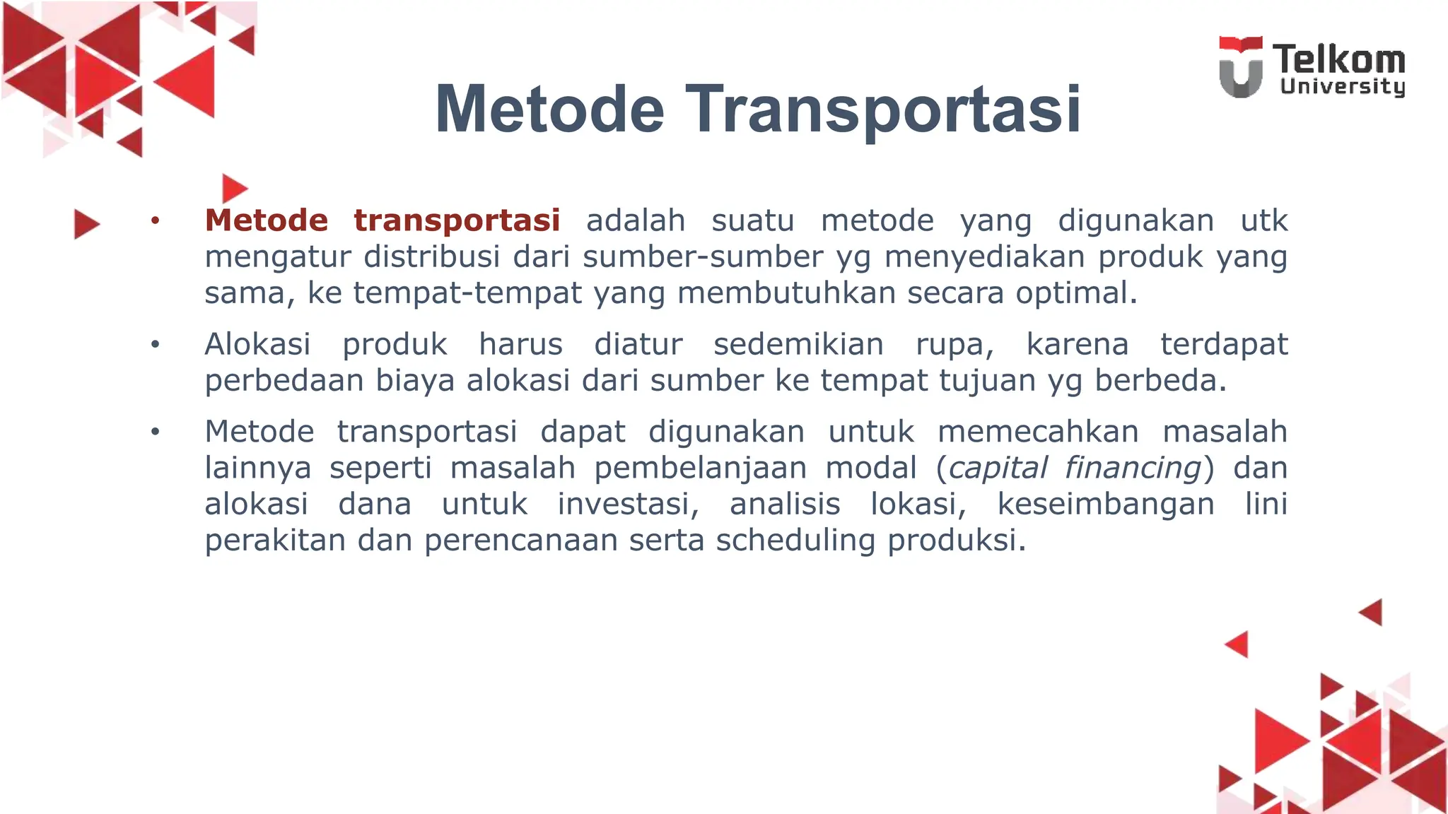 5-Metode Transportasi.pptx