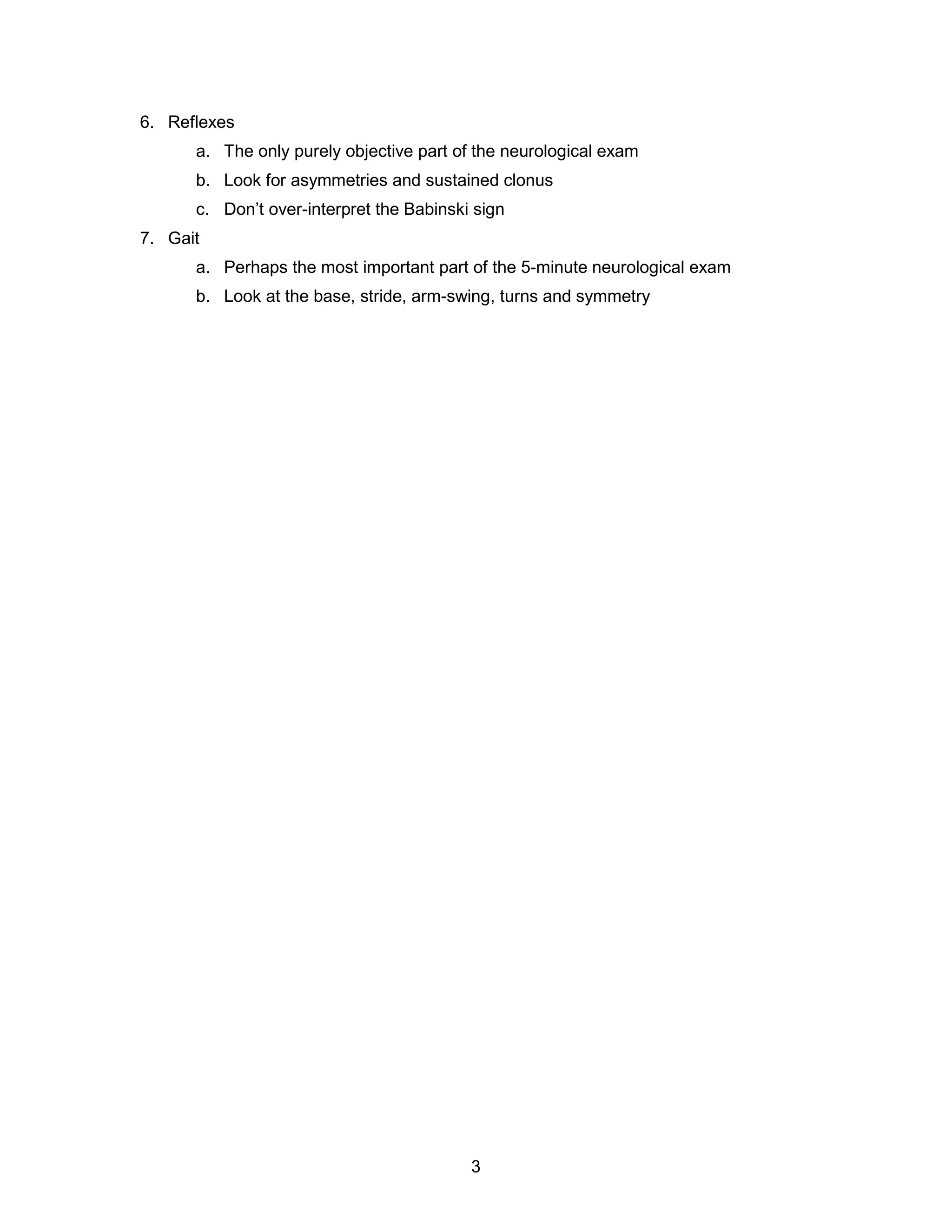 5 minute-neuro-exam-handout | PDF