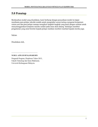 5. Modul Eksplorasi Tekno 2015 | PDF