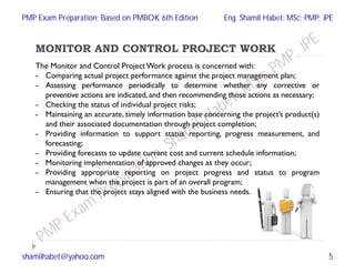 PMP Chapter 5 of 6 M & C Process Group (12- Processes) (Based on PMBOK ...