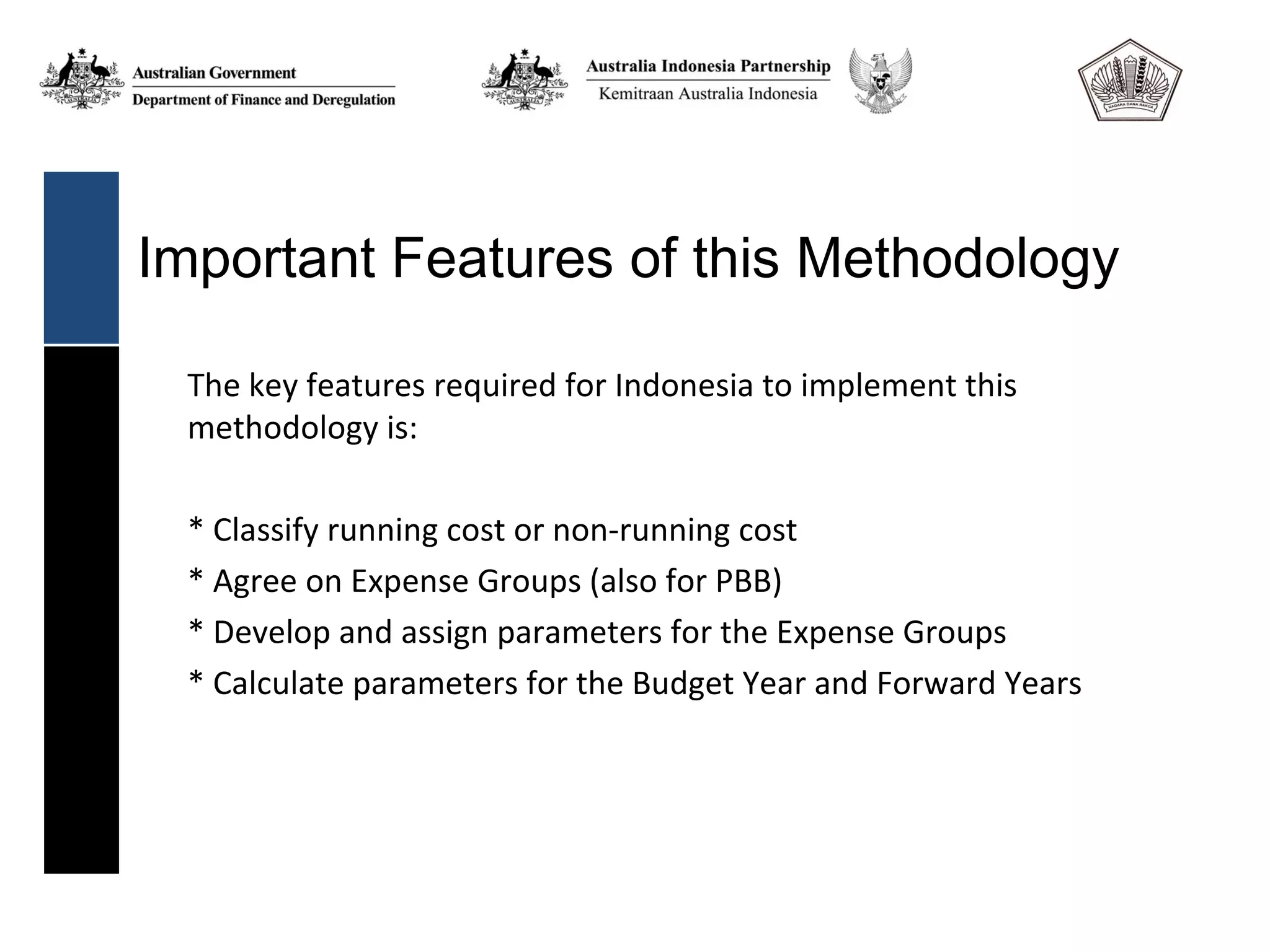 Establishing a Baseline for Running Cost – Potential Methodology | PPT