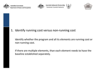 Establishing a Baseline for Running Cost – Potential Methodology | PPT