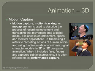 5 multimedia elements - animation | PPTX | Computer Animation ...