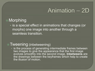 5 multimedia elements - animation | PPTX | Computer Animation | Computer Software and Applications