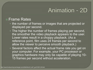 5 multimedia elements - animation | PPTX | Computer Animation ...