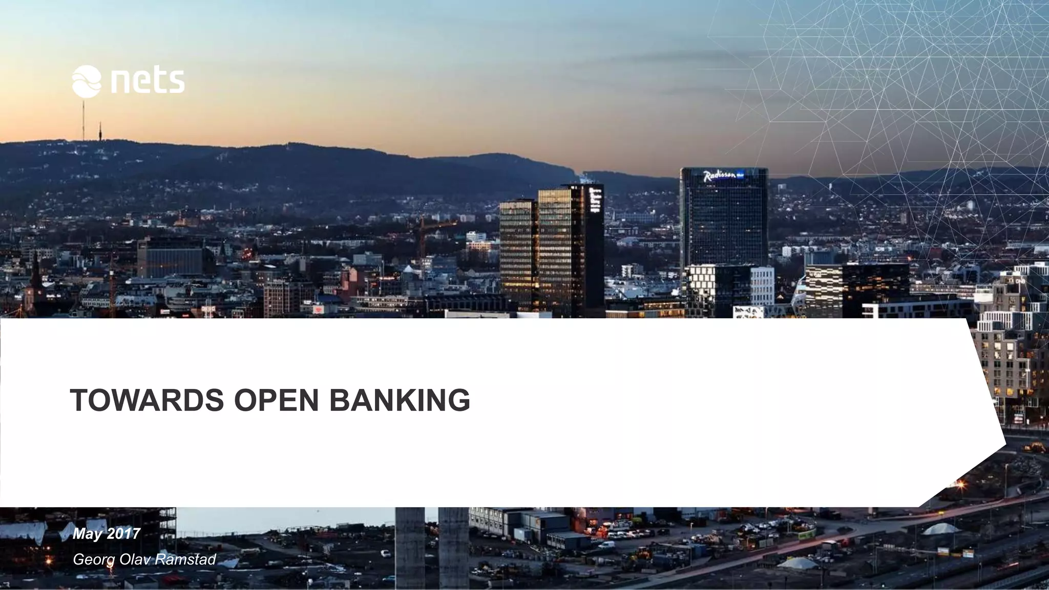 Nets | Startup Day - Fintech + Open Banking | PPT