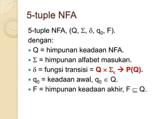 SLIDE KE:5 NFA | PPTX