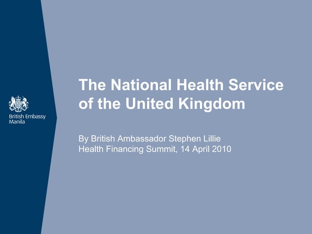 5.nhs presentation april2010 amb. lillie | PPT
