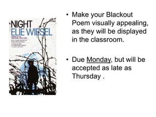 Black Out Poetry.ppt