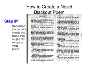 Black Out Poetry.ppt