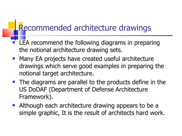 Master Plan and Notional Target Architecture | PPT