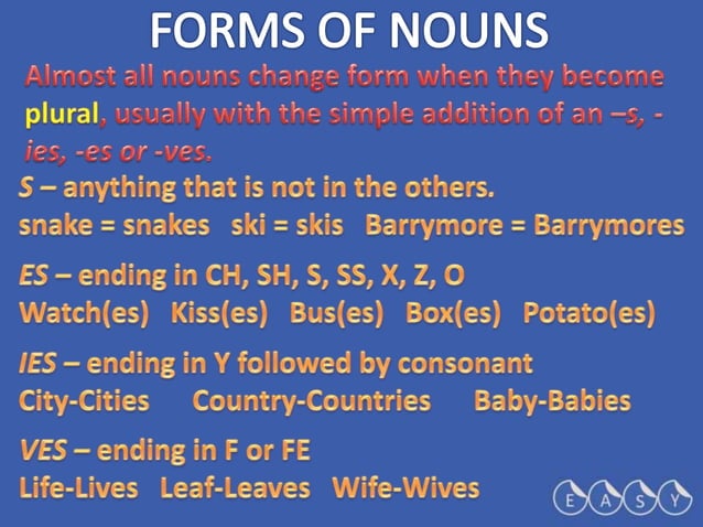 5 nouns | PPT