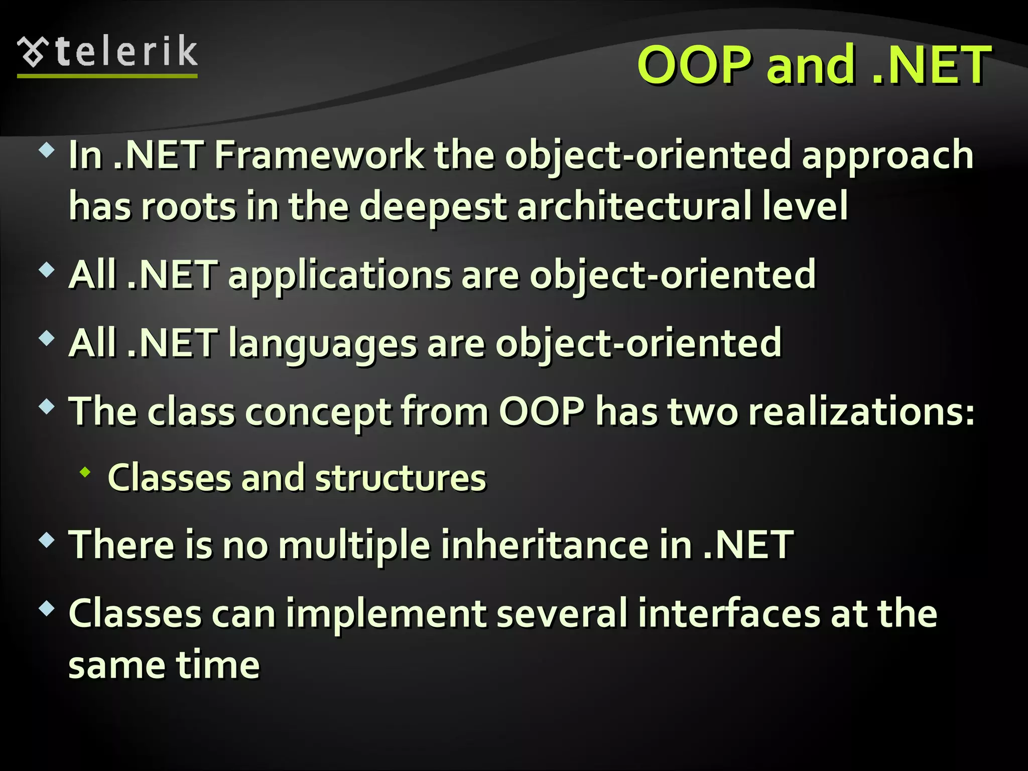 Object-oriented Programming-with C# | PDF