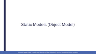 5-Object Oriented Analysis (Object Oriented Software Engineering - BNU Spring 2017) | PPT