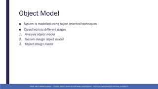 5-Object Oriented Analysis (Object Oriented Software Engineering - BNU Spring 2017) | PPT