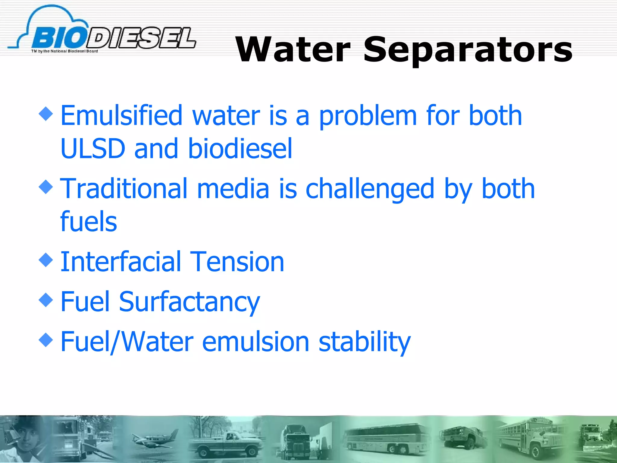 Biodiesel Fuel Filtration | PPT