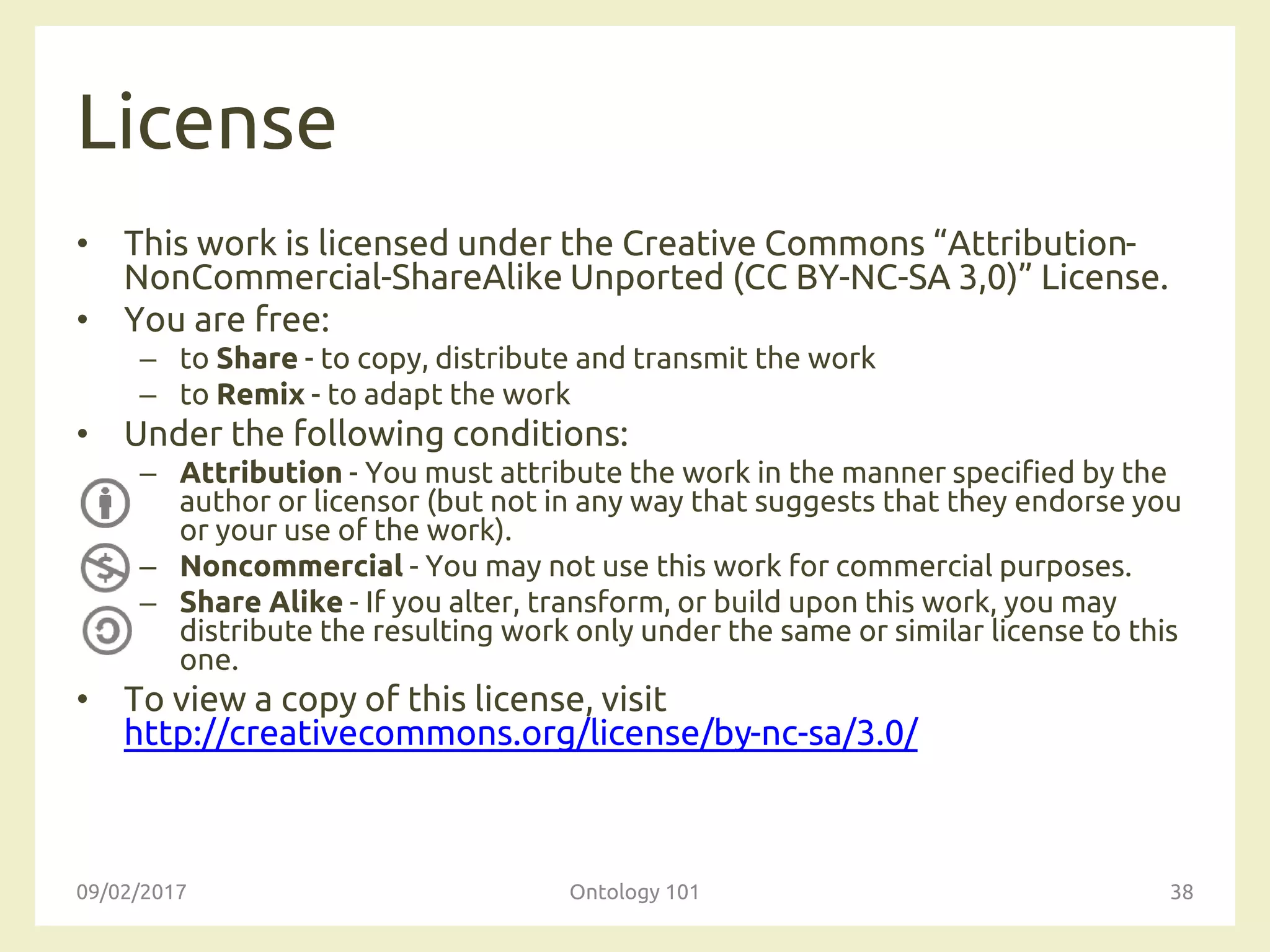 Semantic Web - Ontology 101 | PPT