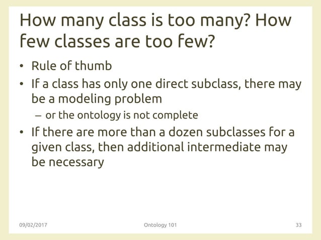 Semantic Web - Ontology 101 | PPT