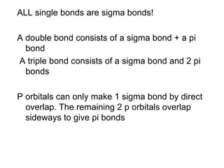 5 Orbital Shapes & Covalent Bonding | PPT
