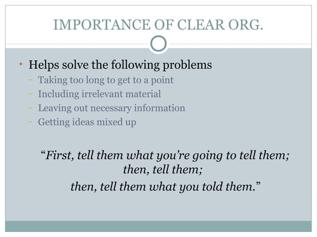 5. organizing your ideas | PPT