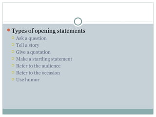 5. organizing your ideas | PPT