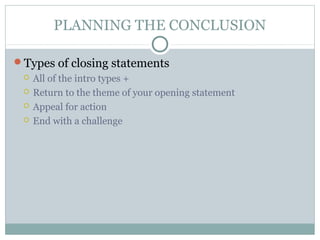 5. organizing your ideas | PPT