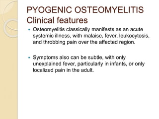 5-OSTEOMYELITIS and SEPTIC ARTHRITIS.ppt