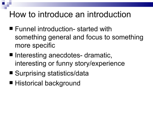 5 para essay structure | PPT
